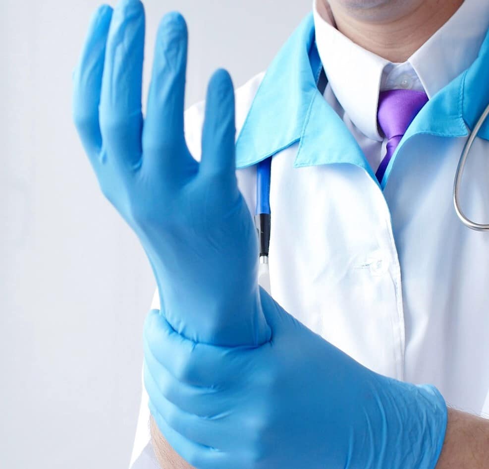 Intco Synguard Nitrile Exam Gloves 3 mil, 100Pcs Per Box - Seelingo.com ...