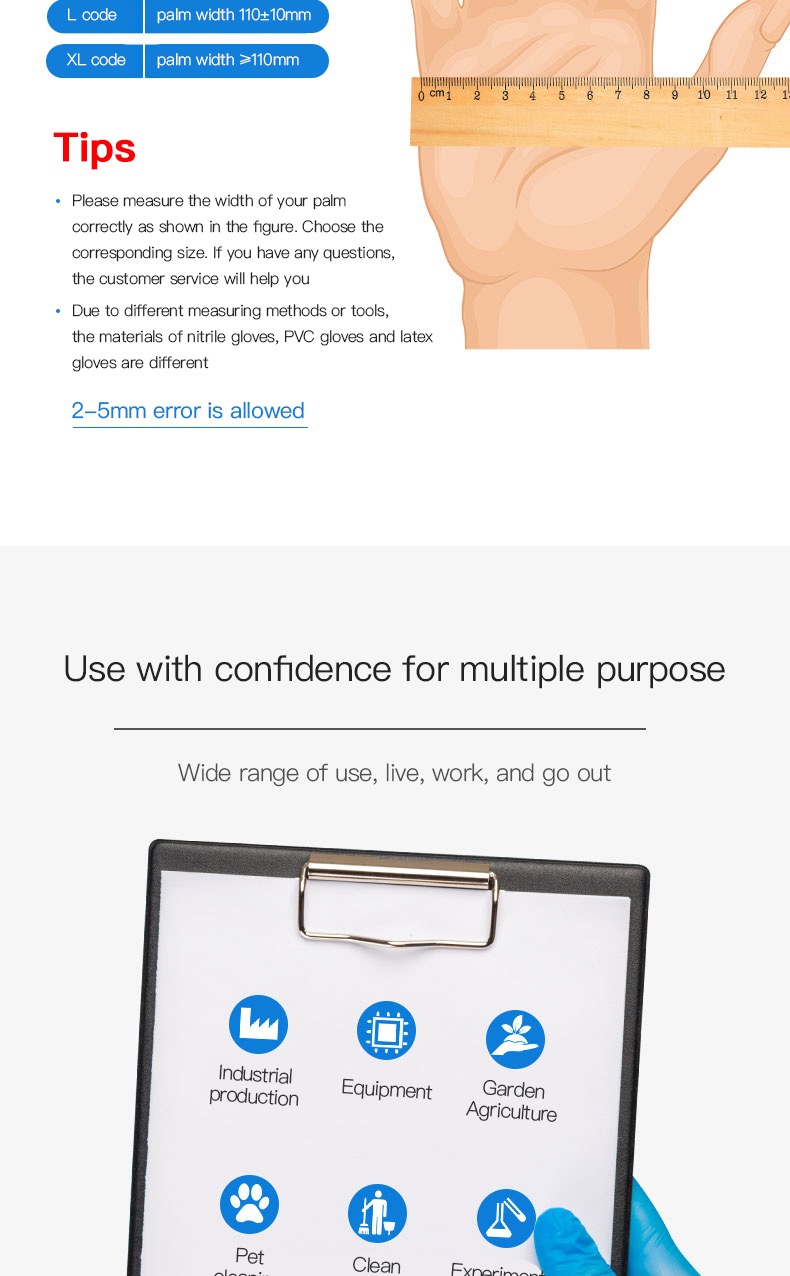 Intco Synguard Nitrile Exam Gloves 3 mil, 100Pcs Per Box - Seelingo.com ...